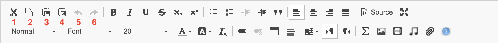 Texteditor : AGORA : Universität Hamburg